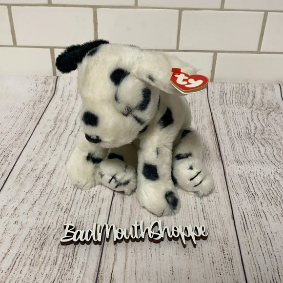 Ty | Toys | Vintage Ty Beanie Plush Stuffed Animal Ace Dalmatian Dog ...